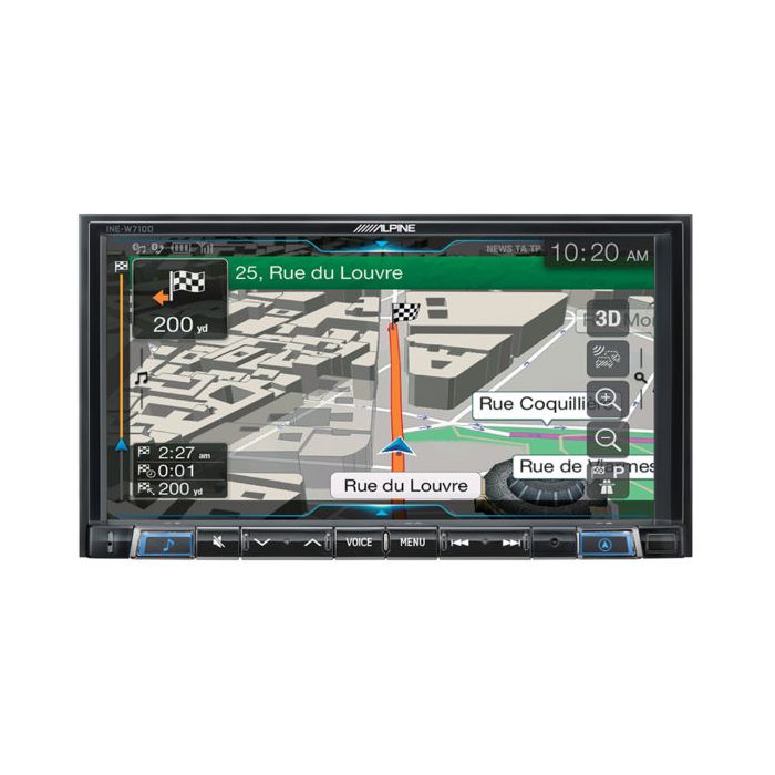 alpine ine w710d
